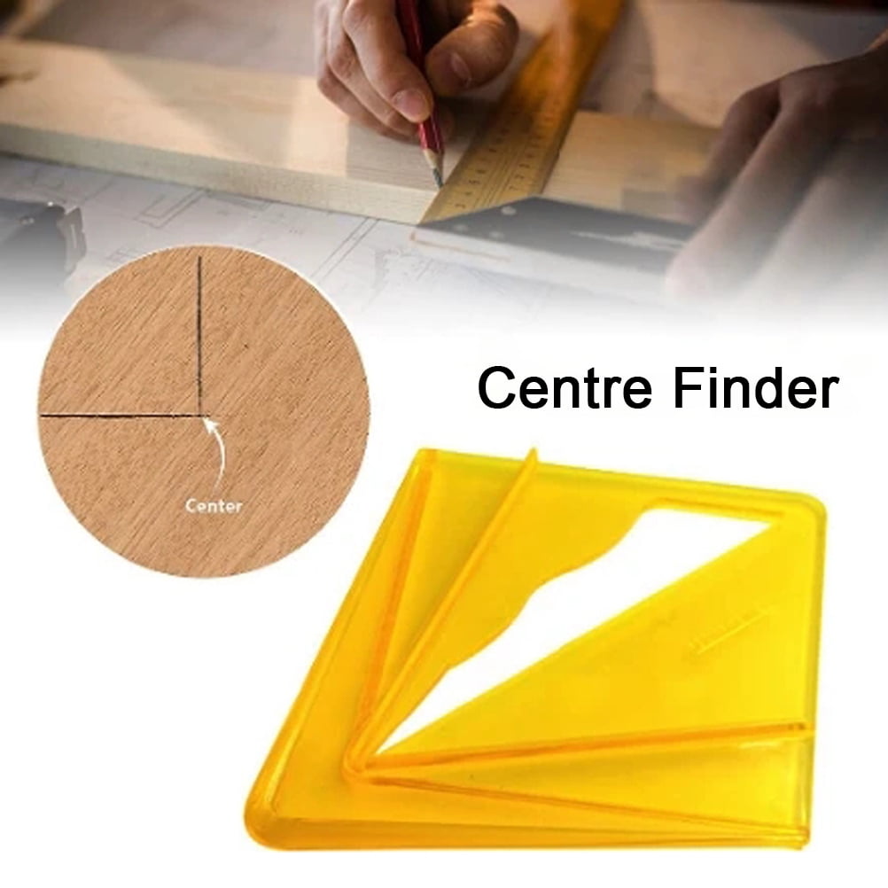 Transparent Center Finder Woodworking Center Line Marker for Round ...