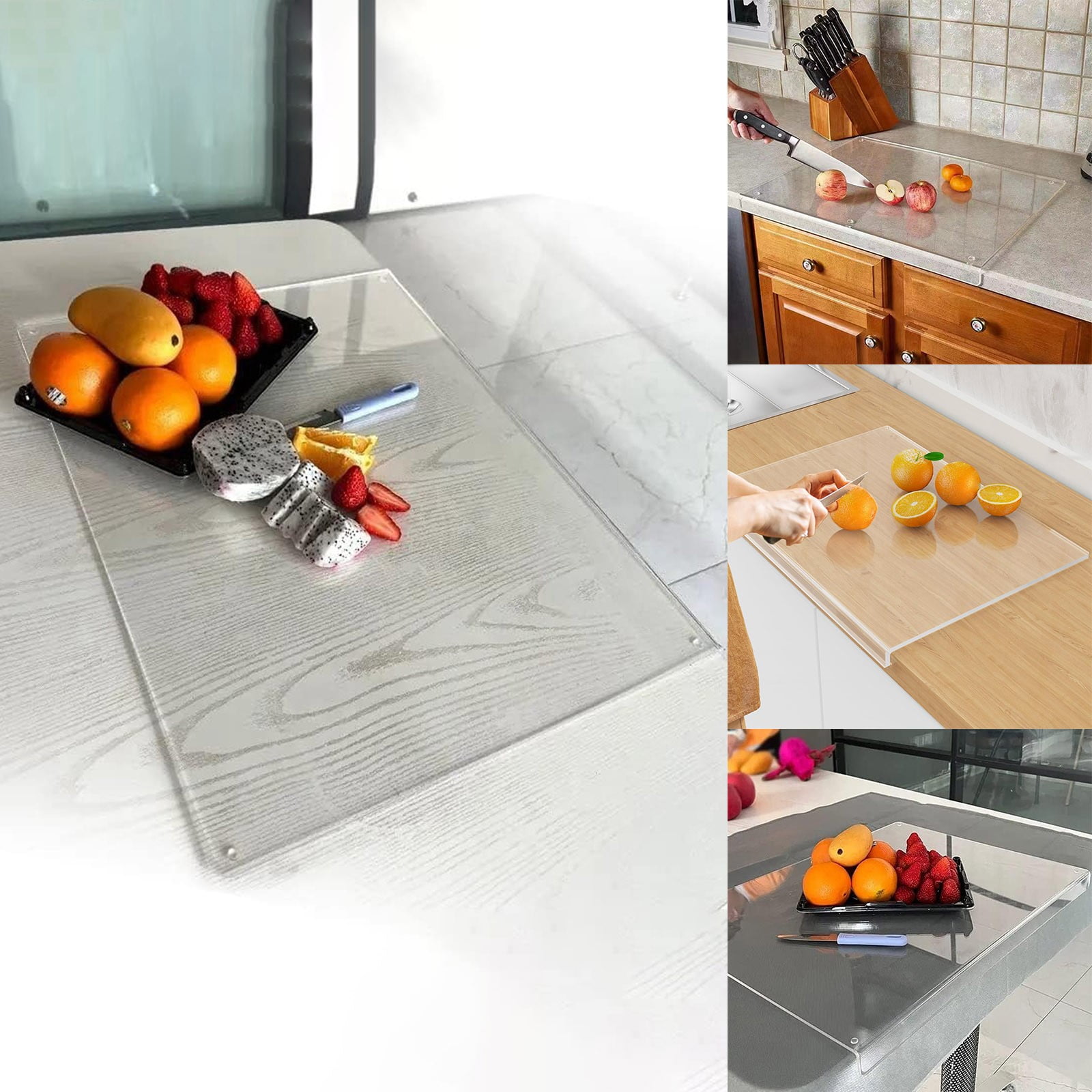 Transparent Chopping Board Kitchen Chopping Board Chopping Board With Edge Chopping Board ...