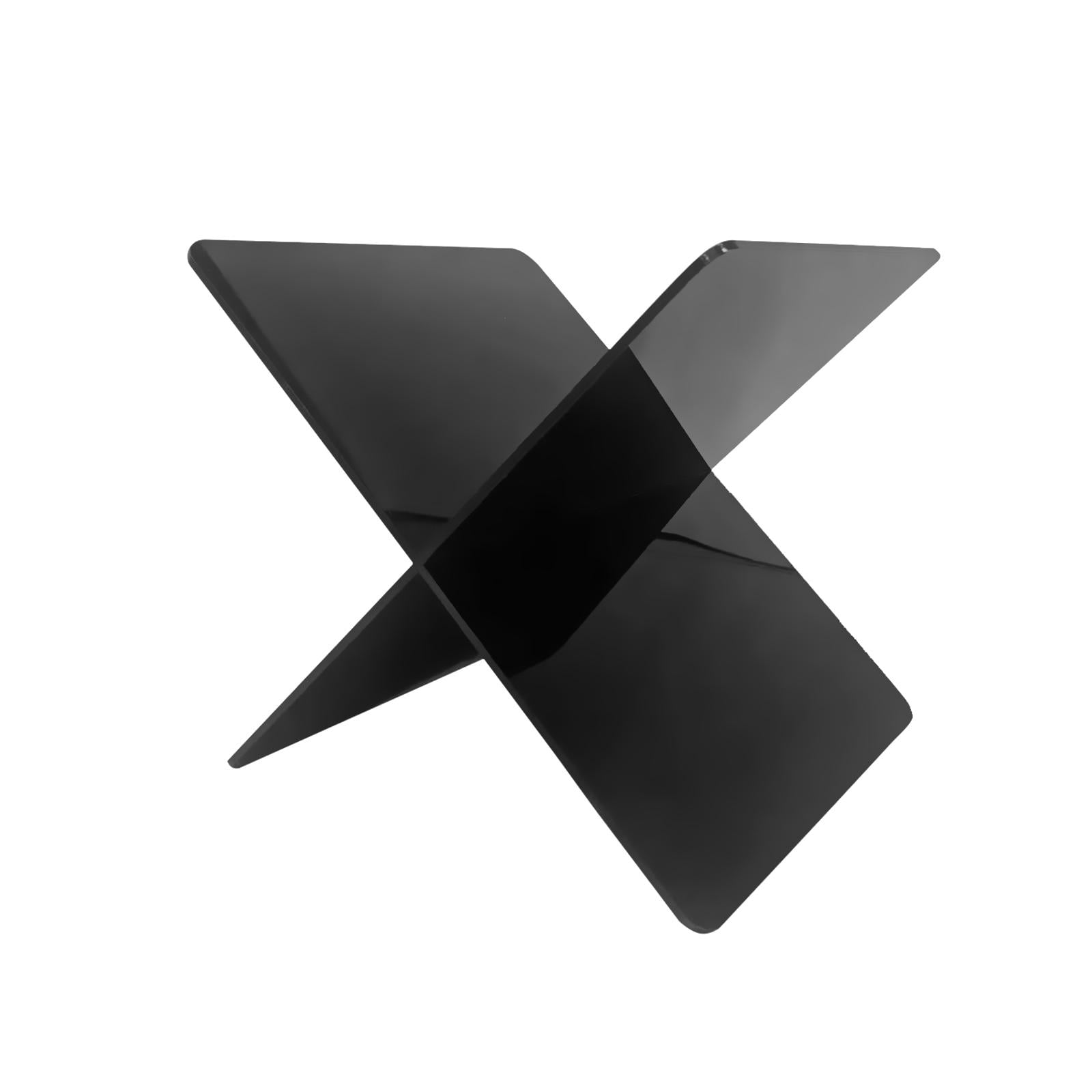 Transparent Clear Acrylic Book Holder Acrylic Book Stand x Shaped ...