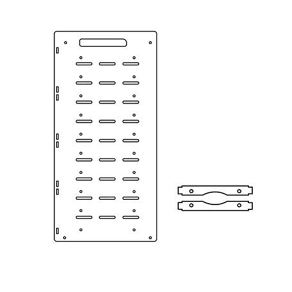 Transparent Clear Hard Disk Bracket Test Bench Case DIY Enclosure Set ...