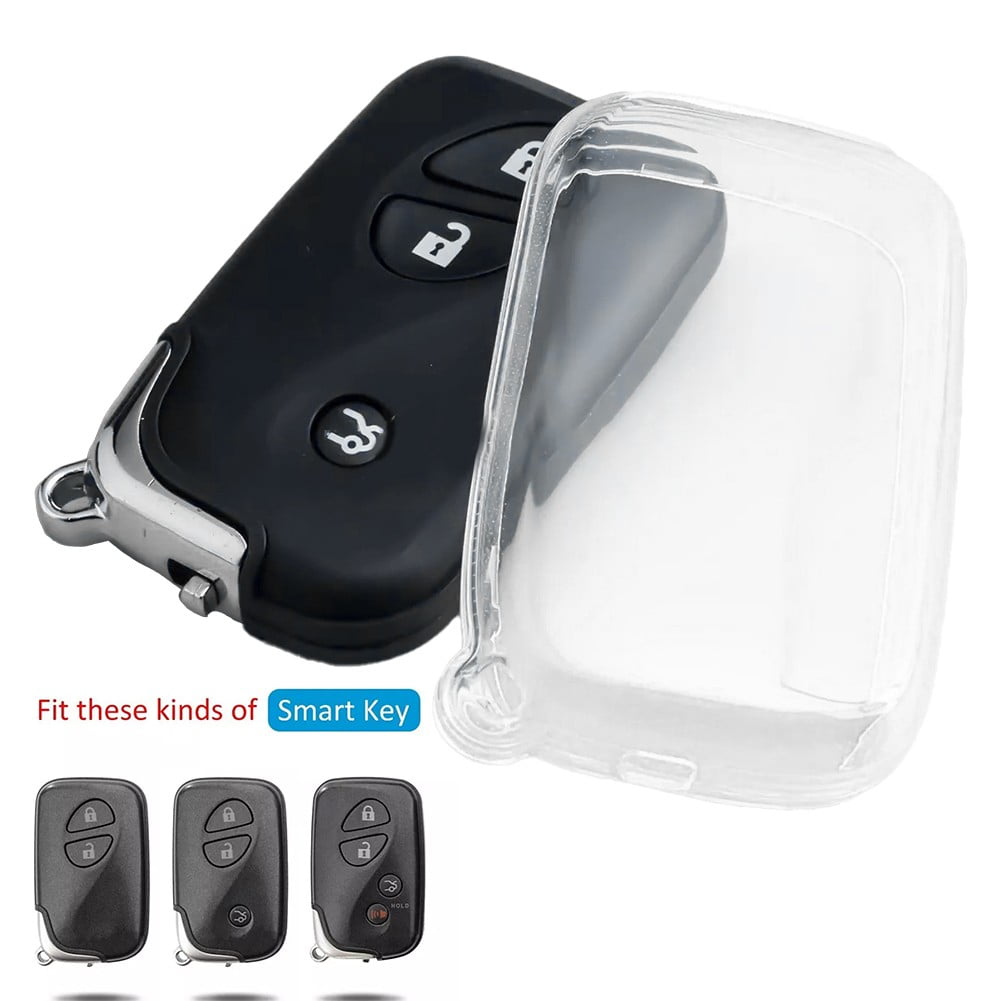 Transparent Clear Key Fob Cover Case Holder For Lexus IS ES LS GS RX GX ...