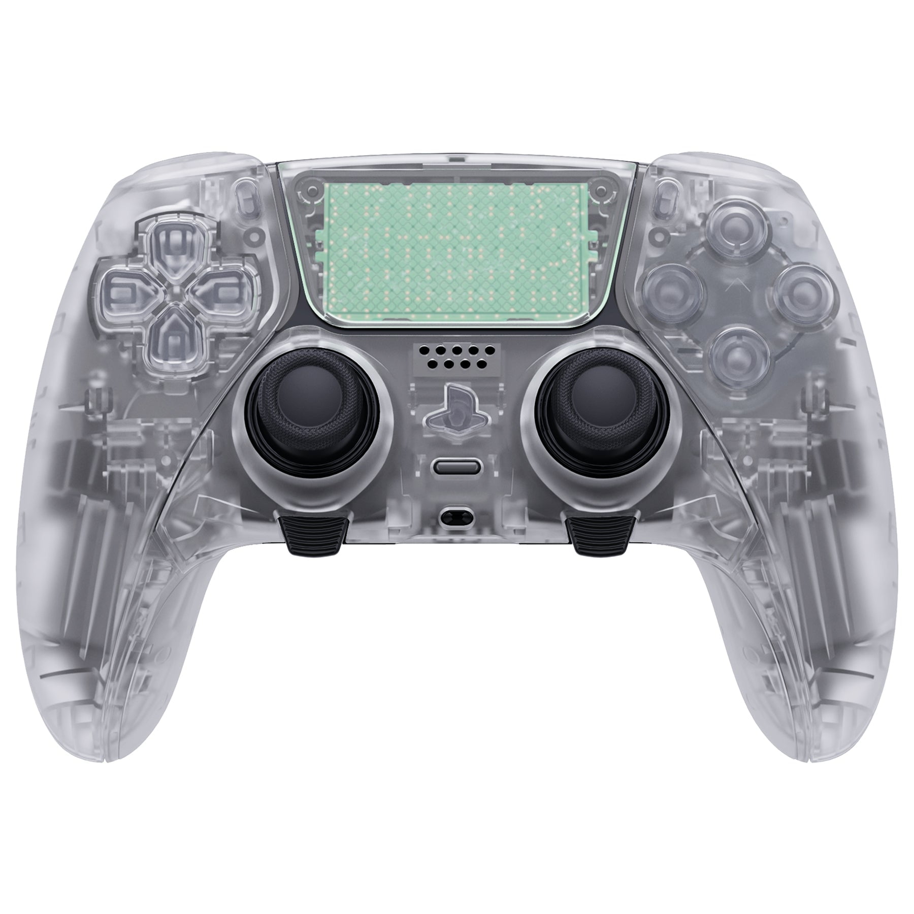 Transparent Clear MODDEDZONE EDGE Controller for PS5 with Exclusive and ...