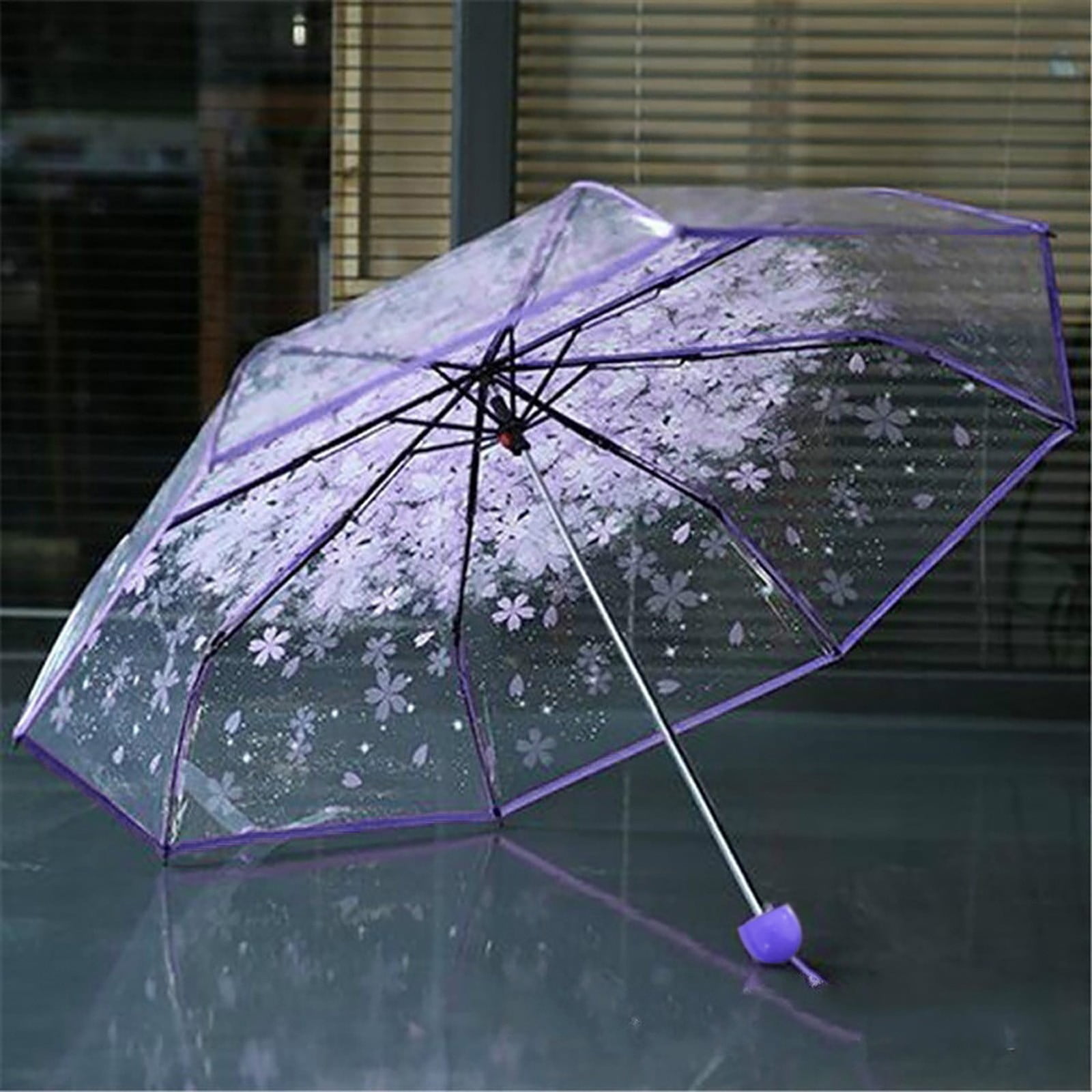Transparent Clear Umbrella Umbrella PP - Walmart.com