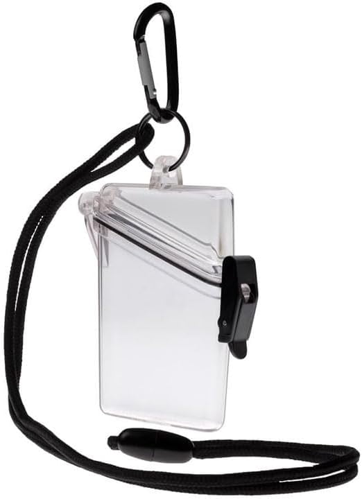 Transparent Clear Waterproof ID Card Badge Holder Case Waterproof ...