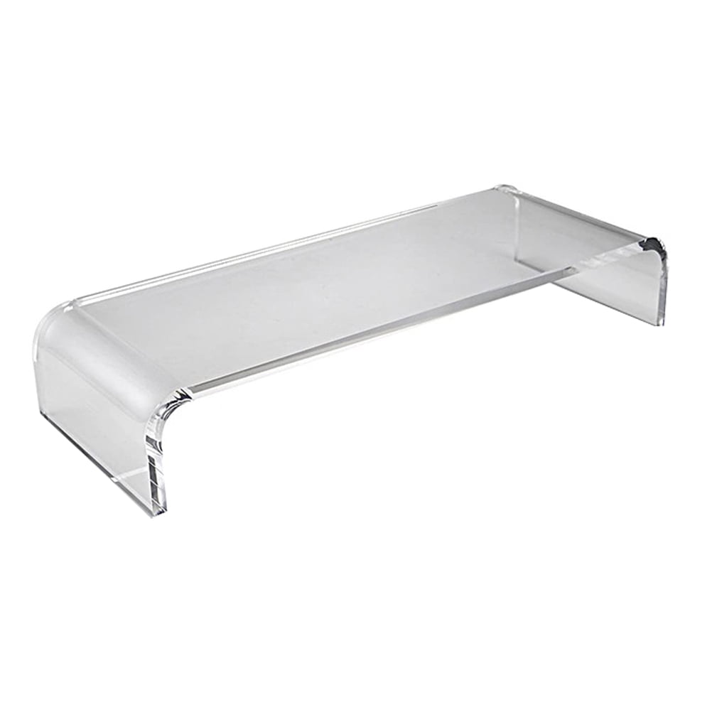 Transparent Computer Riser Stand Monitor Riser Desktop Rack Storage ...