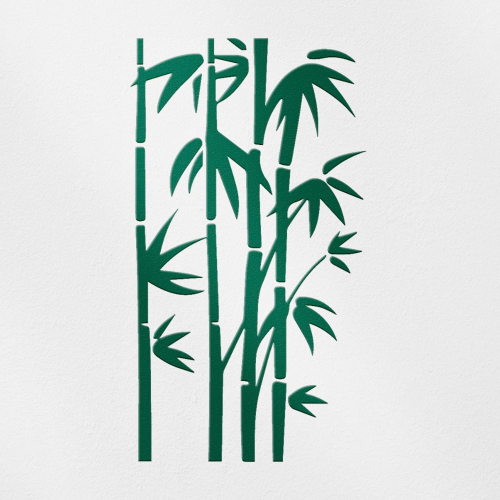 Transparent Decal Stickers Of Bamboo (Green) Premium Waterproof Vinyl ...