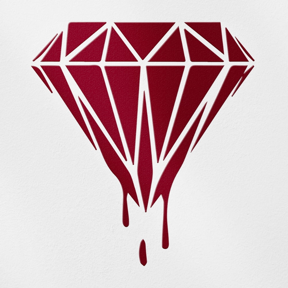 Transparent Decal Stickers Of Holodiamond Drip Dripping Diamond Drip ...