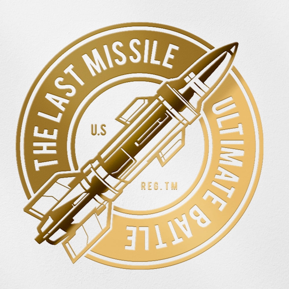 Transparent Decal Stickers Of The Last Missile (Metallic Gold) Premium ...