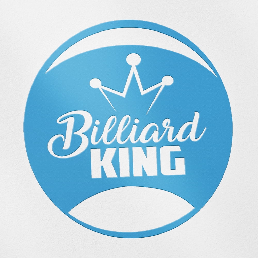 Transparent Decal Stickers Of Billiard King (Azure Blue) Premium ...