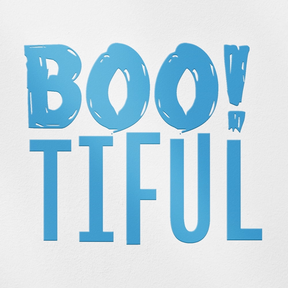 Transparent Decal Stickers Of Bootiful (Azure Blue) Premium Waterproof ...