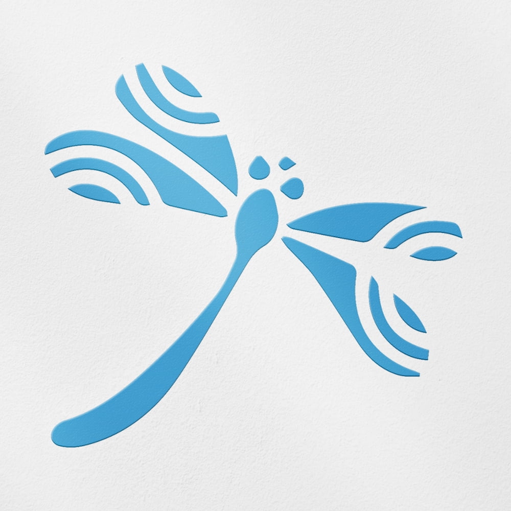 Transparent Decal Stickers Of Flydragon (Azure Blue) Premium Waterproof ...