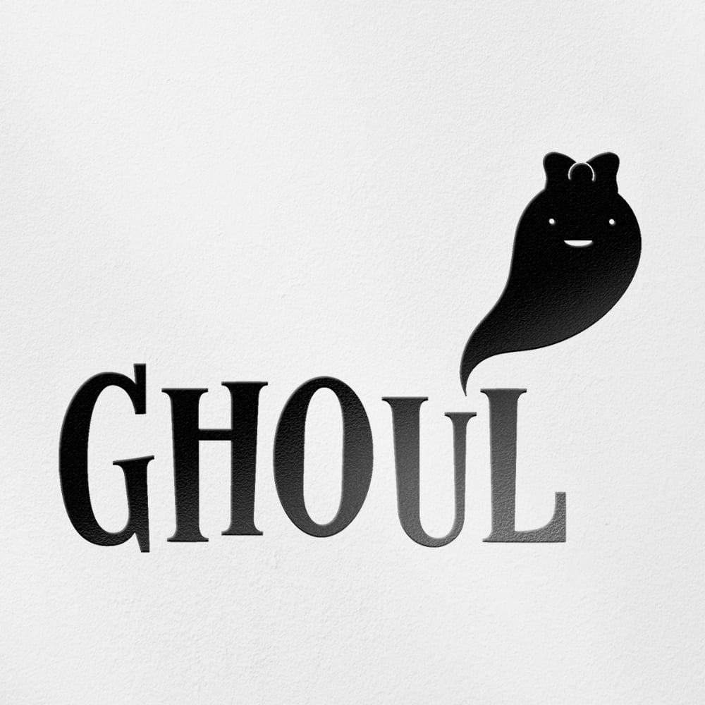 Transparent Decal Stickers Of Ghoul (Black) Premium Waterproof Vinyl ...