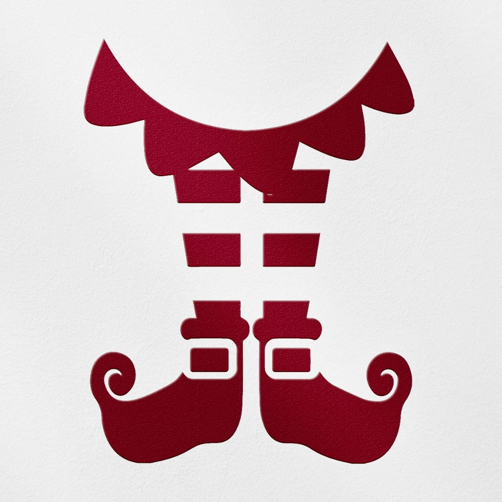 Transparent Decal Stickers Of Girl Legs (Burgundy) Premium Waterproof ...