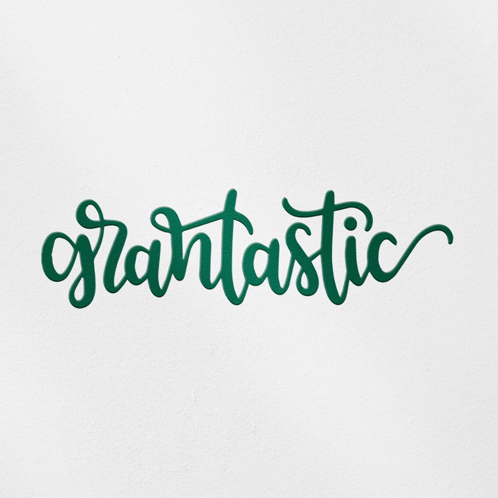 Transparent Decal Stickers Of Grantastic (Green) Premium Waterproof ...