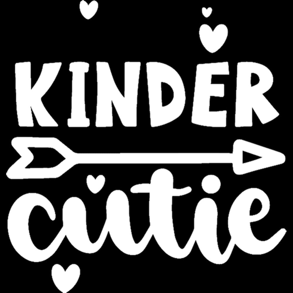 Transparent Decal Stickers Of Kinder Cutie (White) Premium Waterproof ...