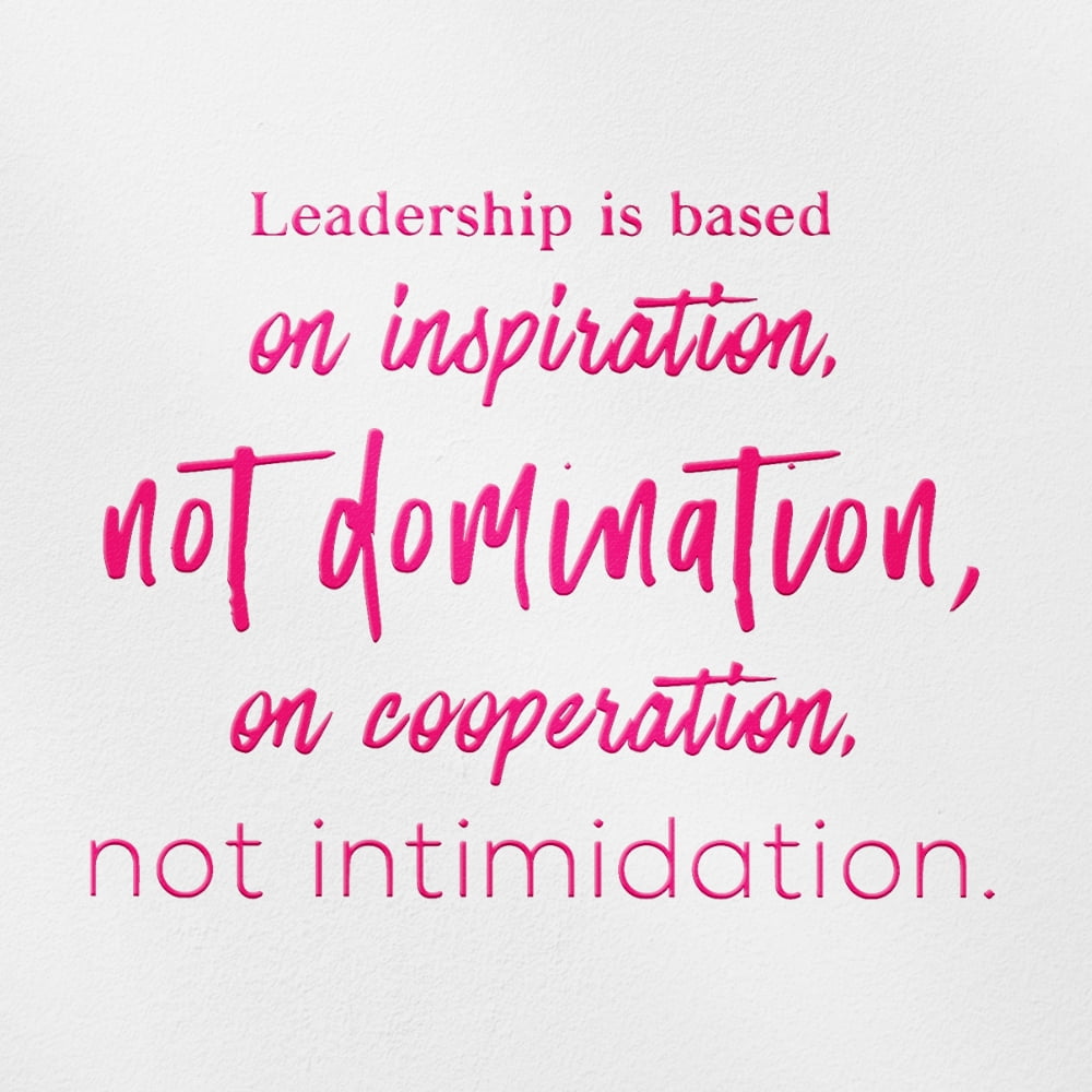 Transparent Decal Stickers Of Leadership Is Based On Inspiration Or ...