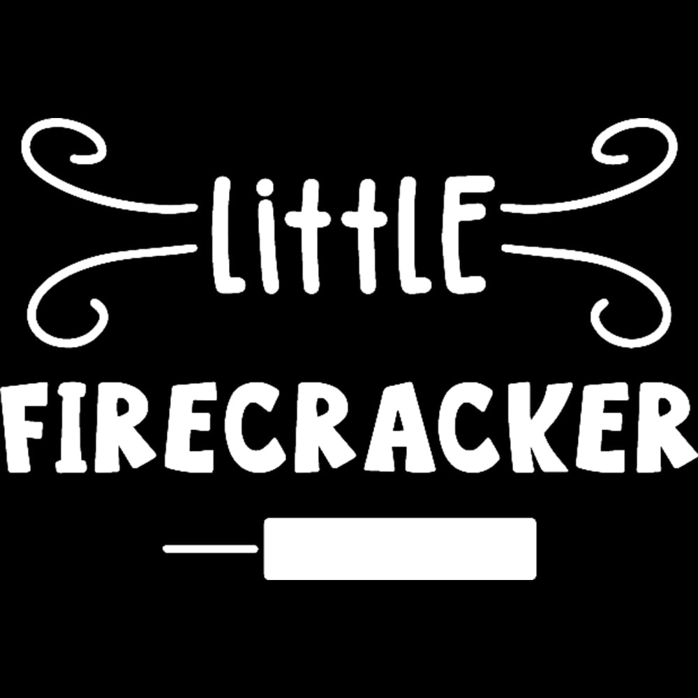 Transparent Decal Stickers Of Little Firecracker (White) Premium ...