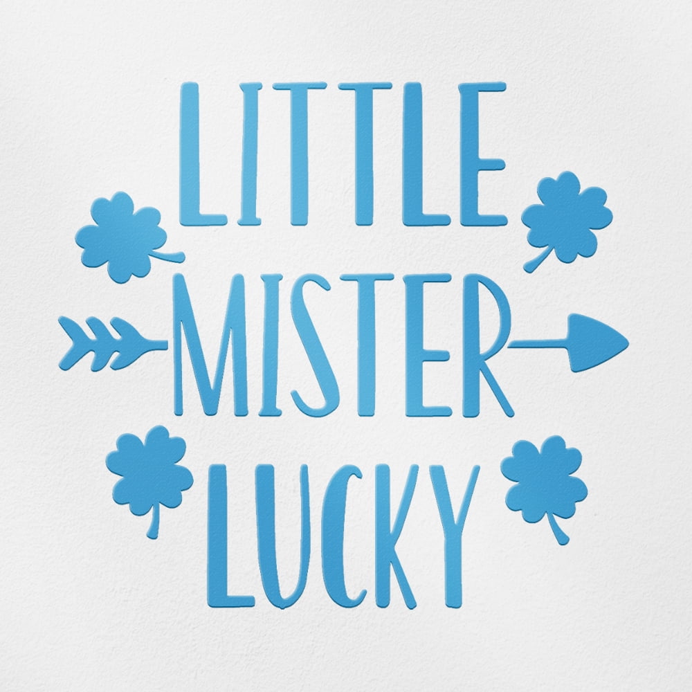 Transparent Decal Stickers Of Little Mister Lucky (Azure Blue) Premium ...