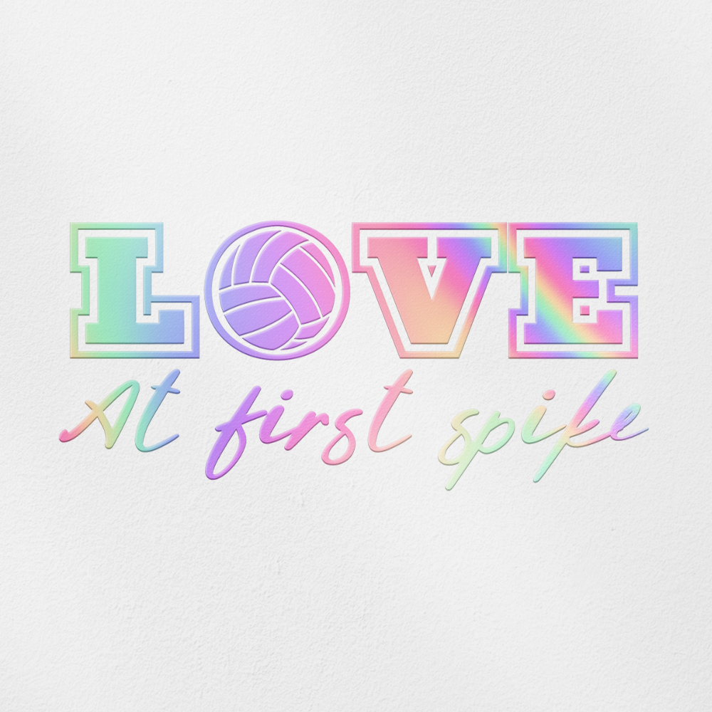 Transparent Decal Stickers Of Love At First Spike (Hologram) Premium ...