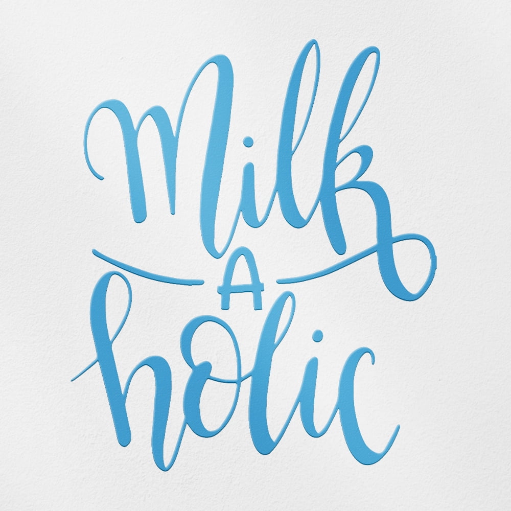 Transparent Decal Stickers Of Milk A Holic (Azure Blue) Premium ...