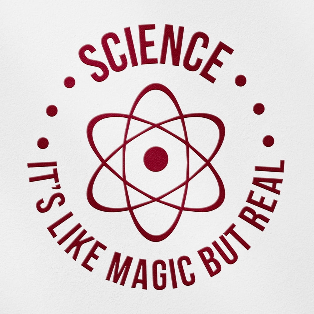 Transparent Decal Stickers Of Science Its Like Magic But Real 2 ...