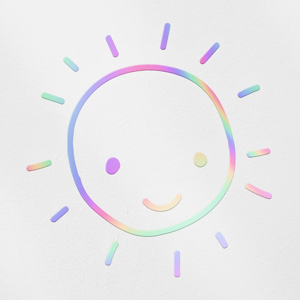 Transparent Decal Stickers Of Sun (Hologram) Premium Waterproof Vinyl ...