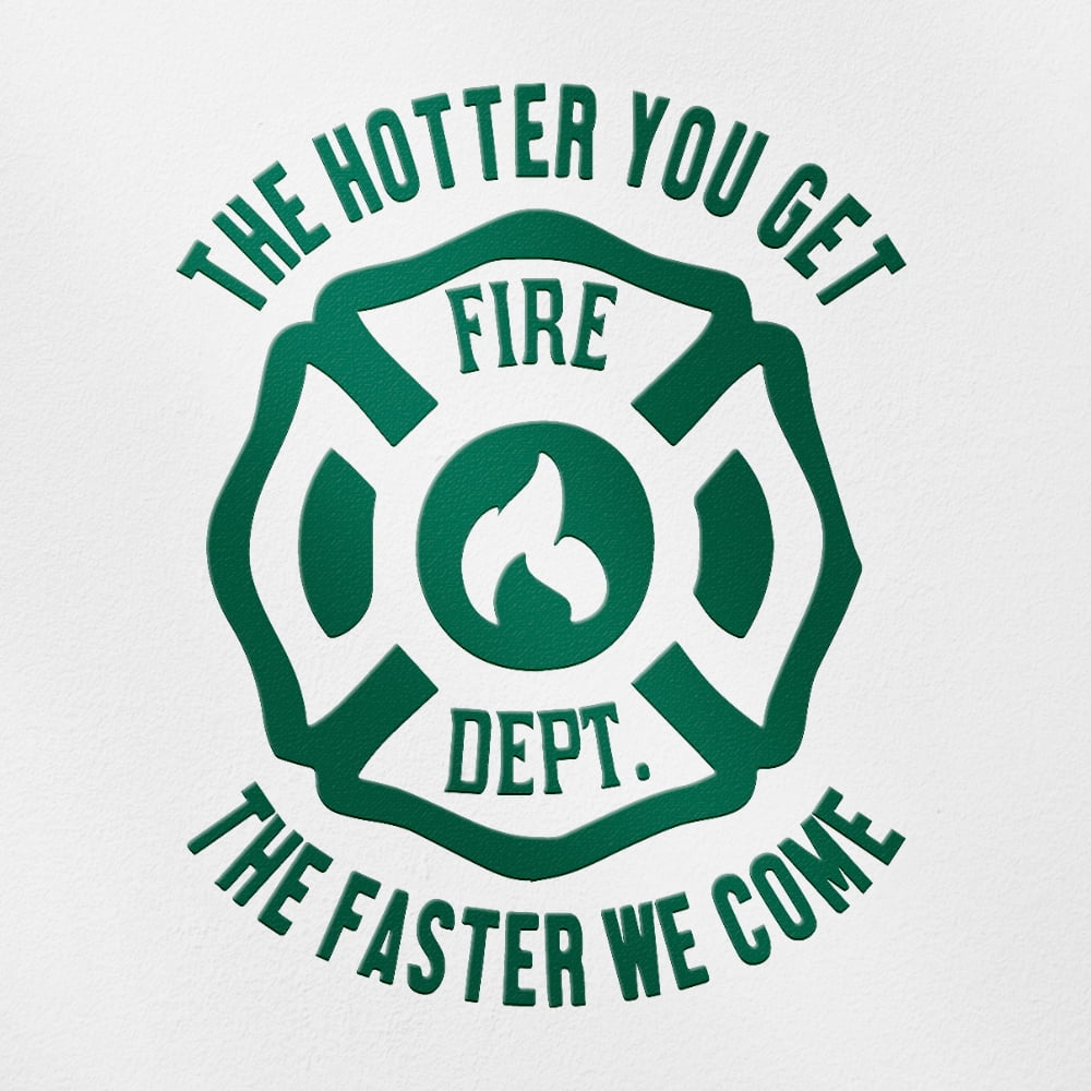 Transparent Decal Stickers Of The Hotter You Get The Faster We Come ...