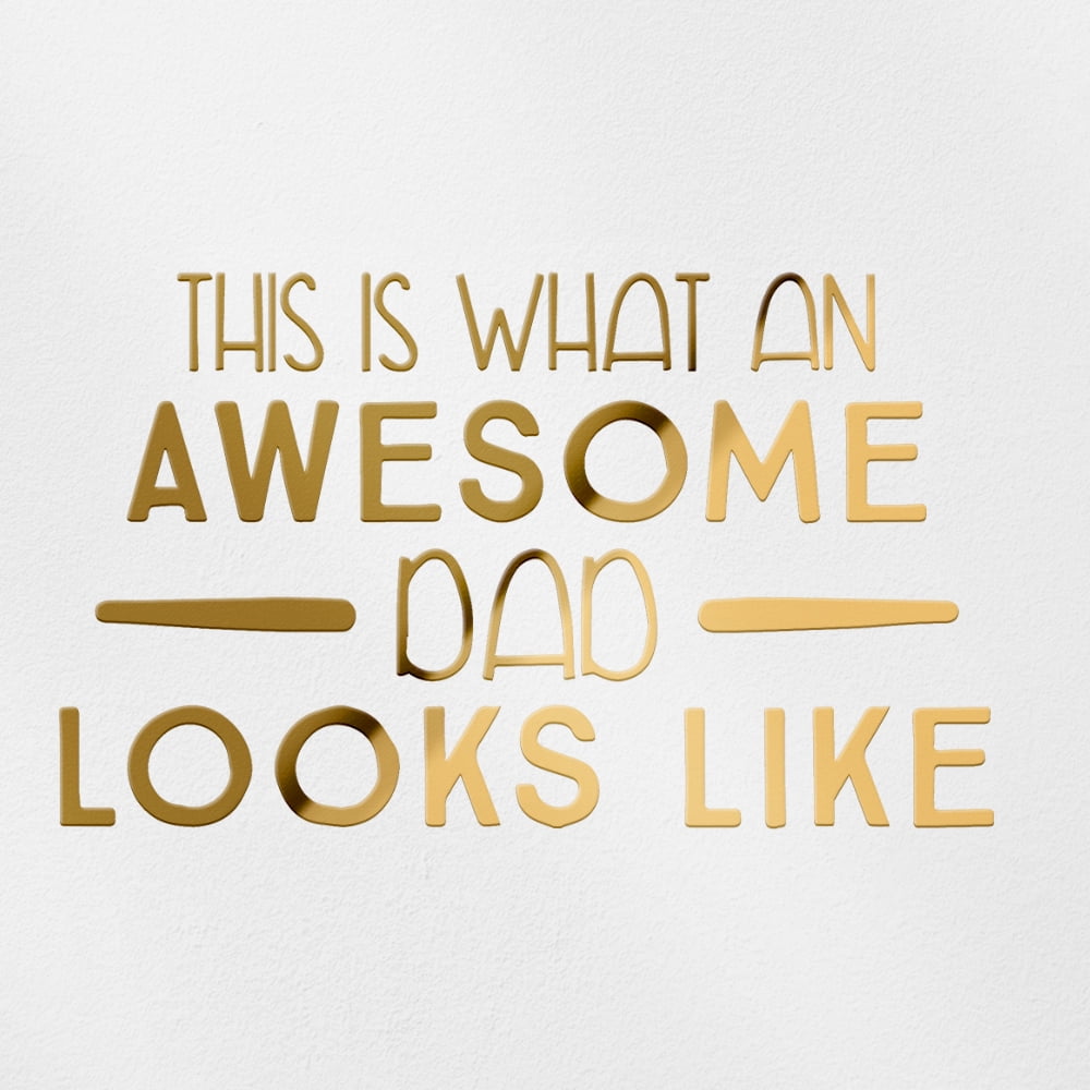 Transparent Decal Stickers Of This (Metallic Gold) Premium Waterproof ...