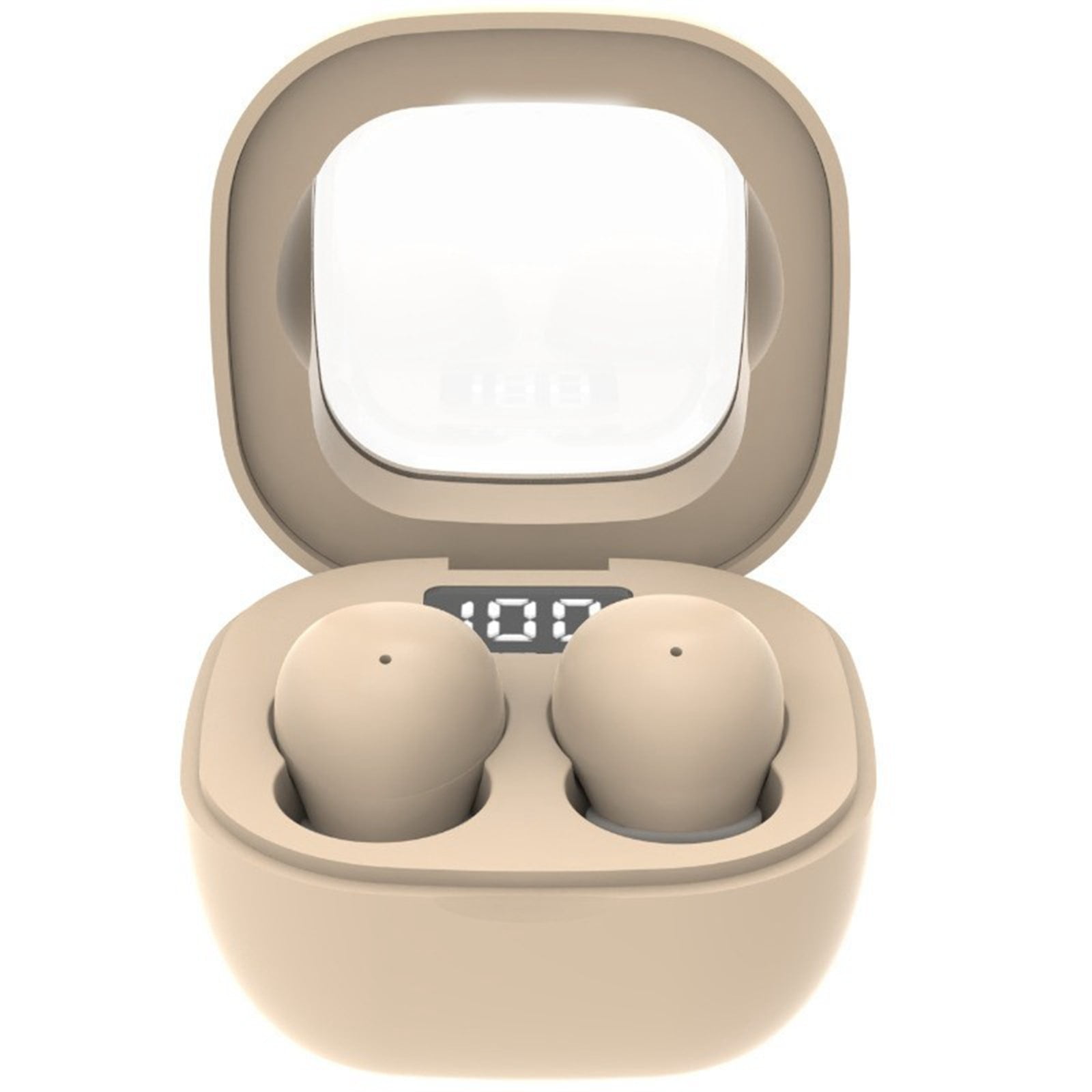 Transparent Digital Display Battery Earphone Noise Reduction High Sound ...