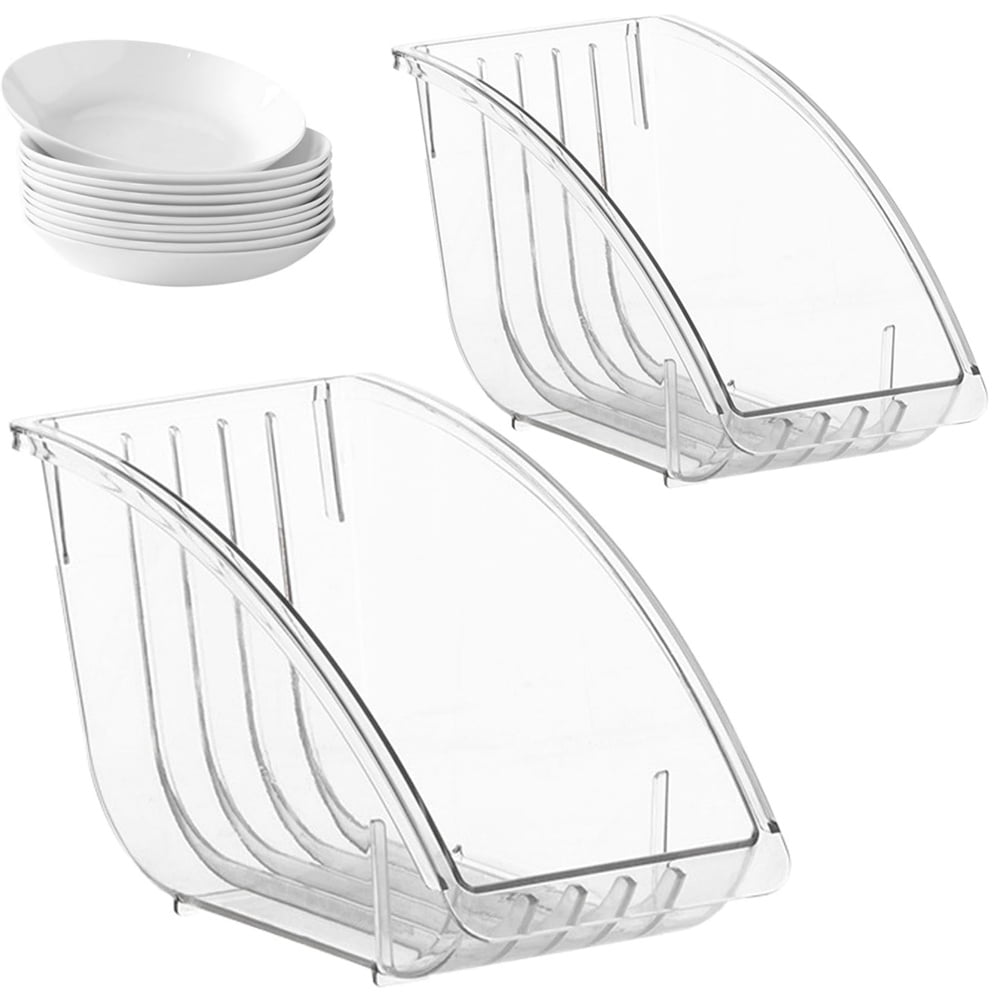 Transparent Dish Storage Rack,Cutlery Storage Rack,Stand Pot Lid ...