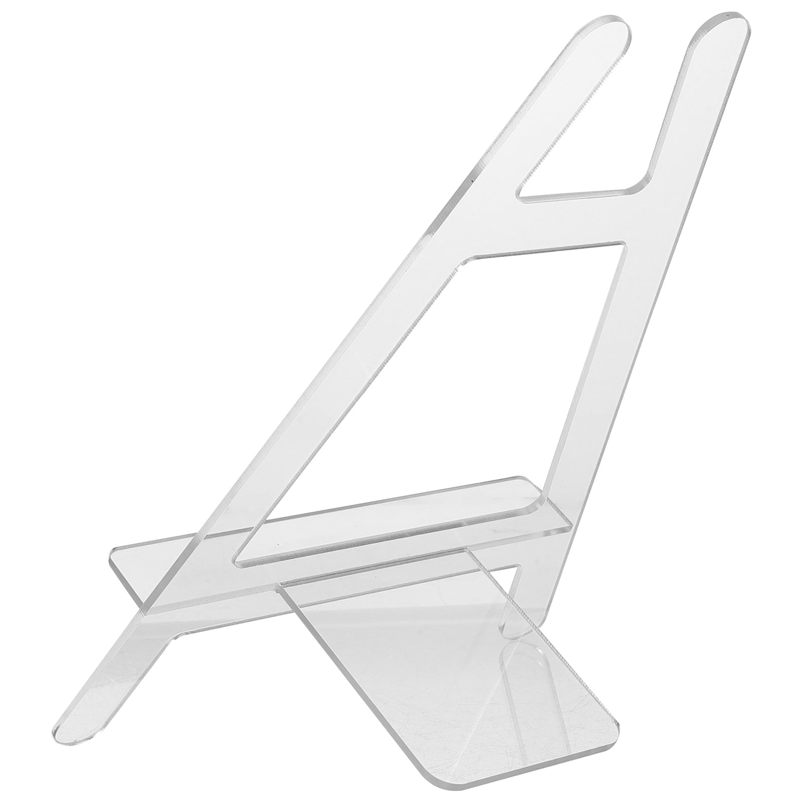 Transparent Display Rack Bracket Show Plate Holder Book Stand Clear ...