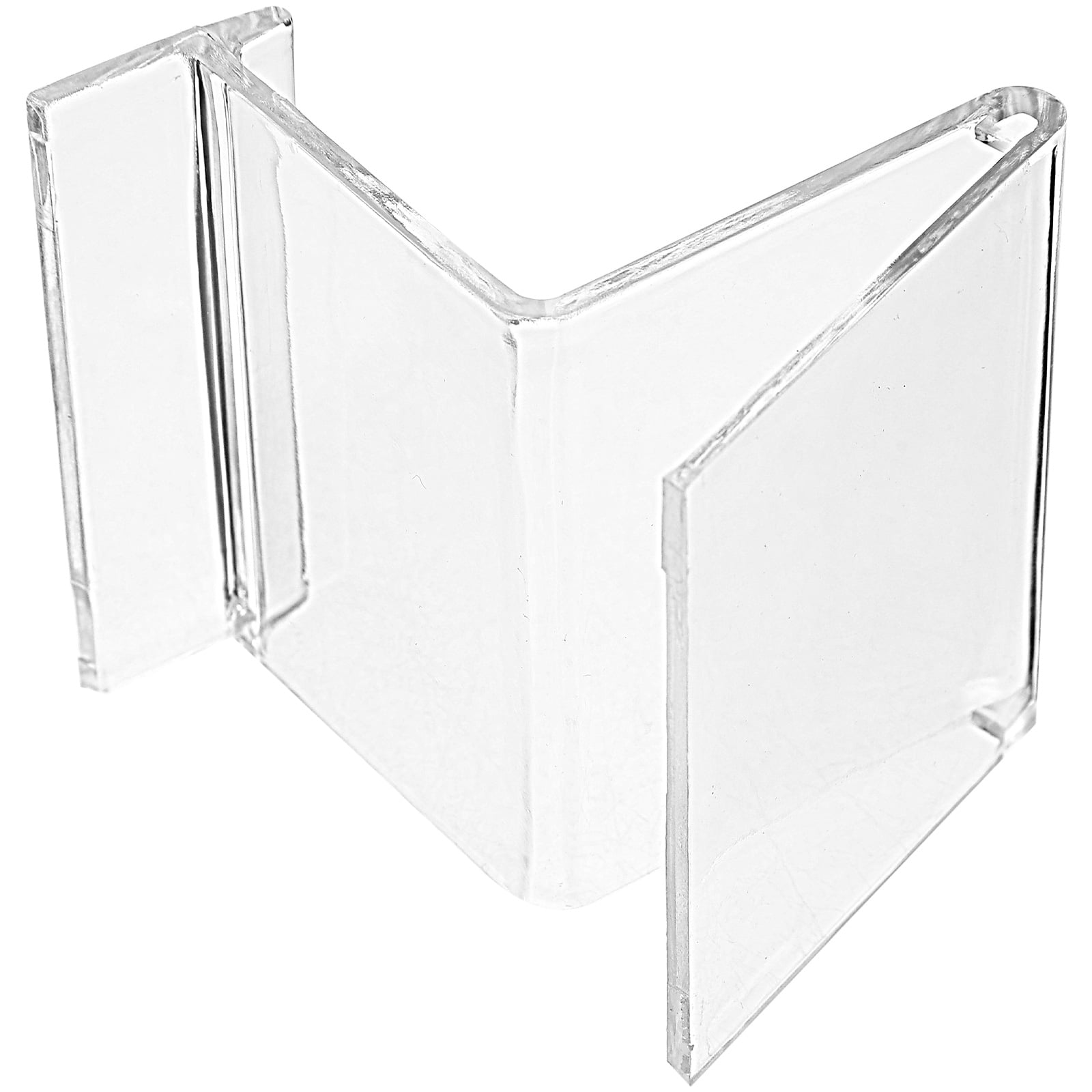 Transparent Display Stand Widen Wallet Holder Shelves Desktop Rack ...