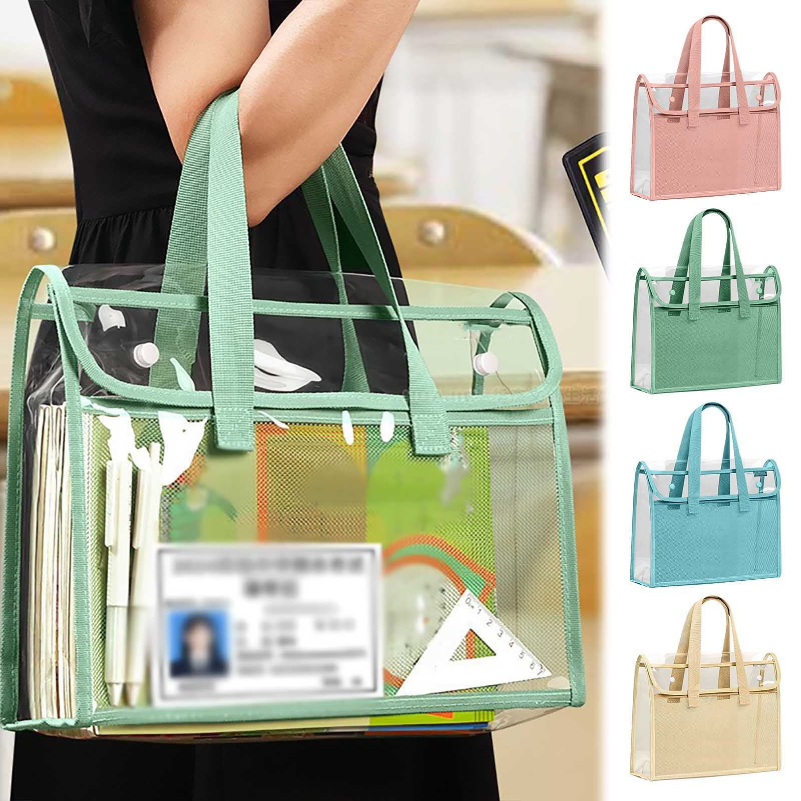 Transparent Document Storage Bag | PVC High Visibility Exam Paper ...