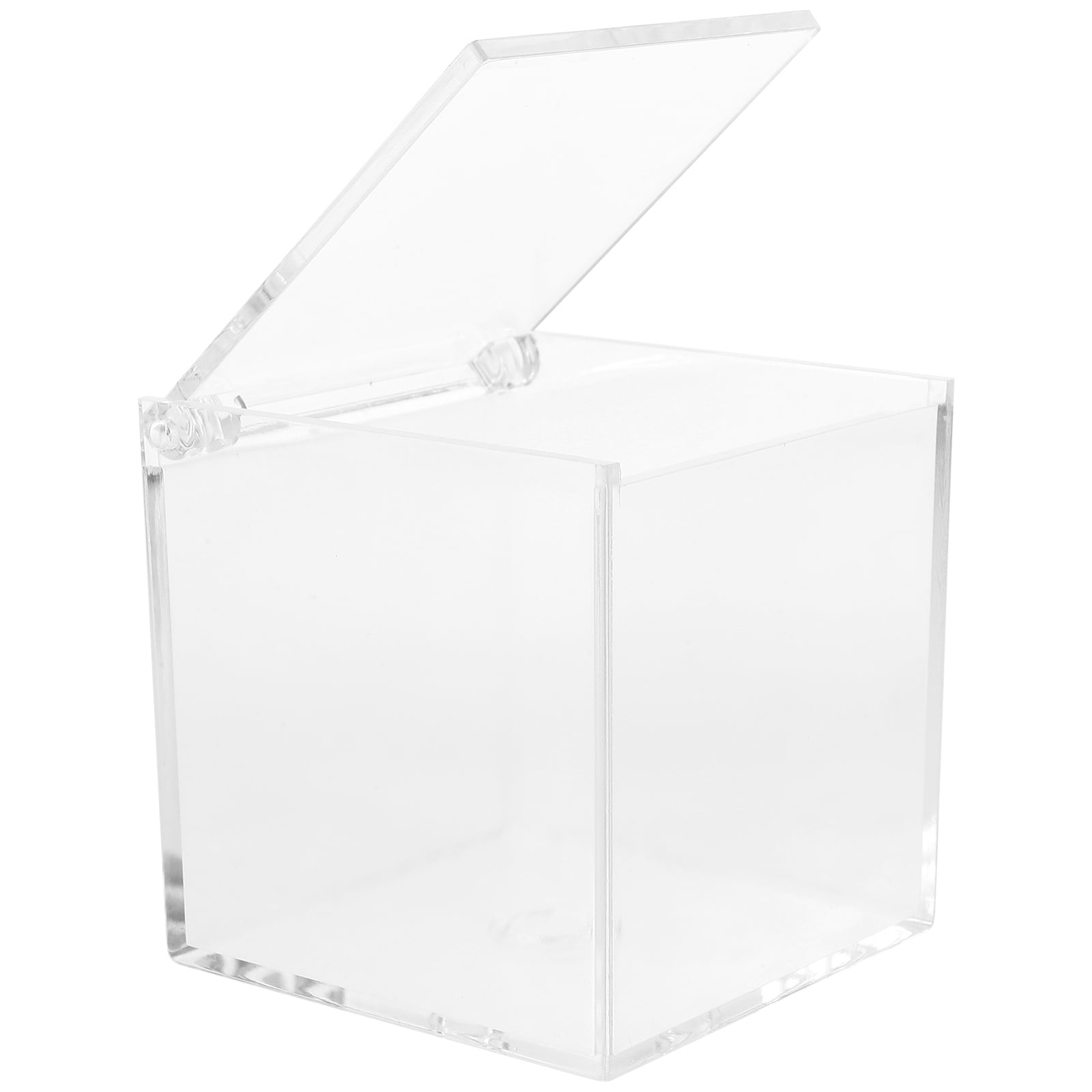 Transparent Doll Box Acrylic Doll Figurine Box Flipping Lid Display ...