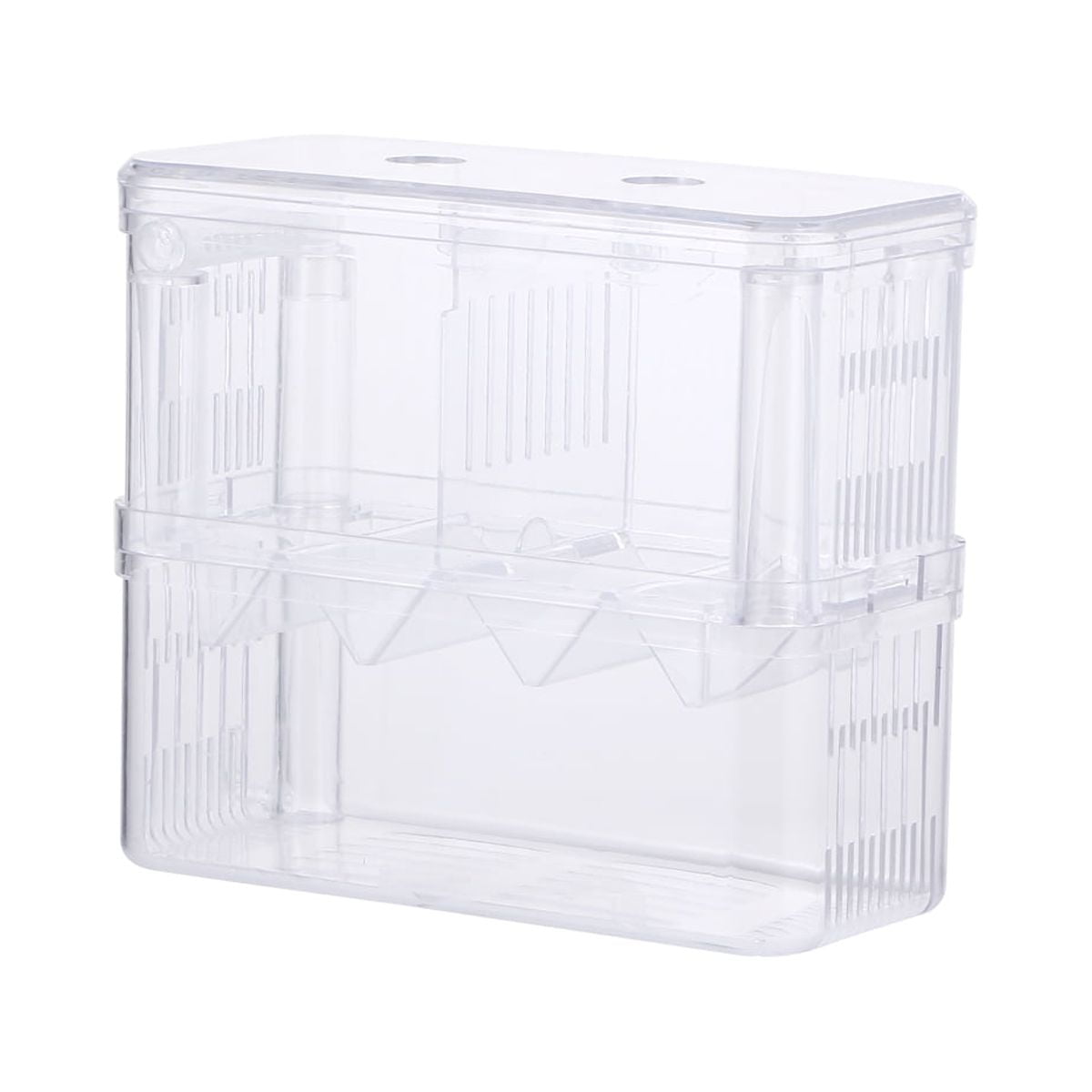 Transparent Double Functional Small Hatching Box Betta Ornamental Fish ...