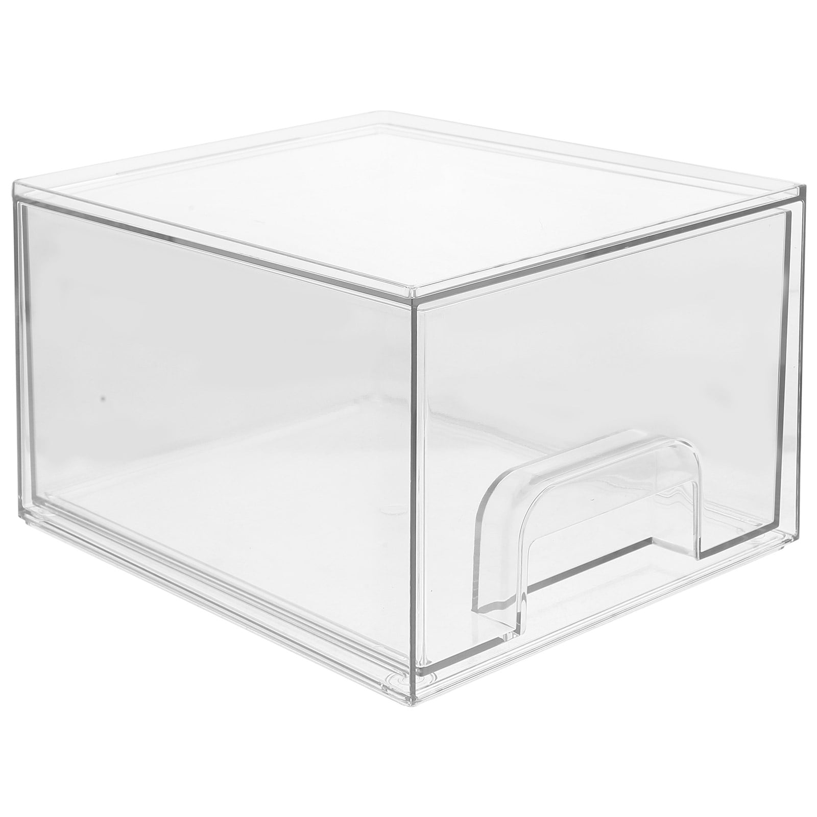 Transparent Drawer Storage Box Stationery Drawers Type Organizer ...