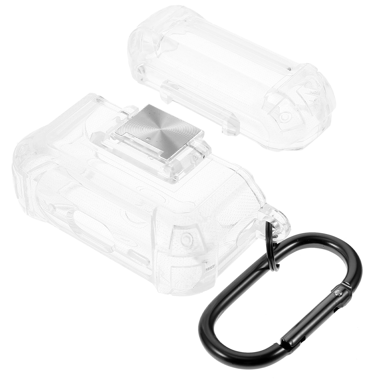 CIMAXIC Universal Wireless Earbud Case with Carabiner Keychain ...