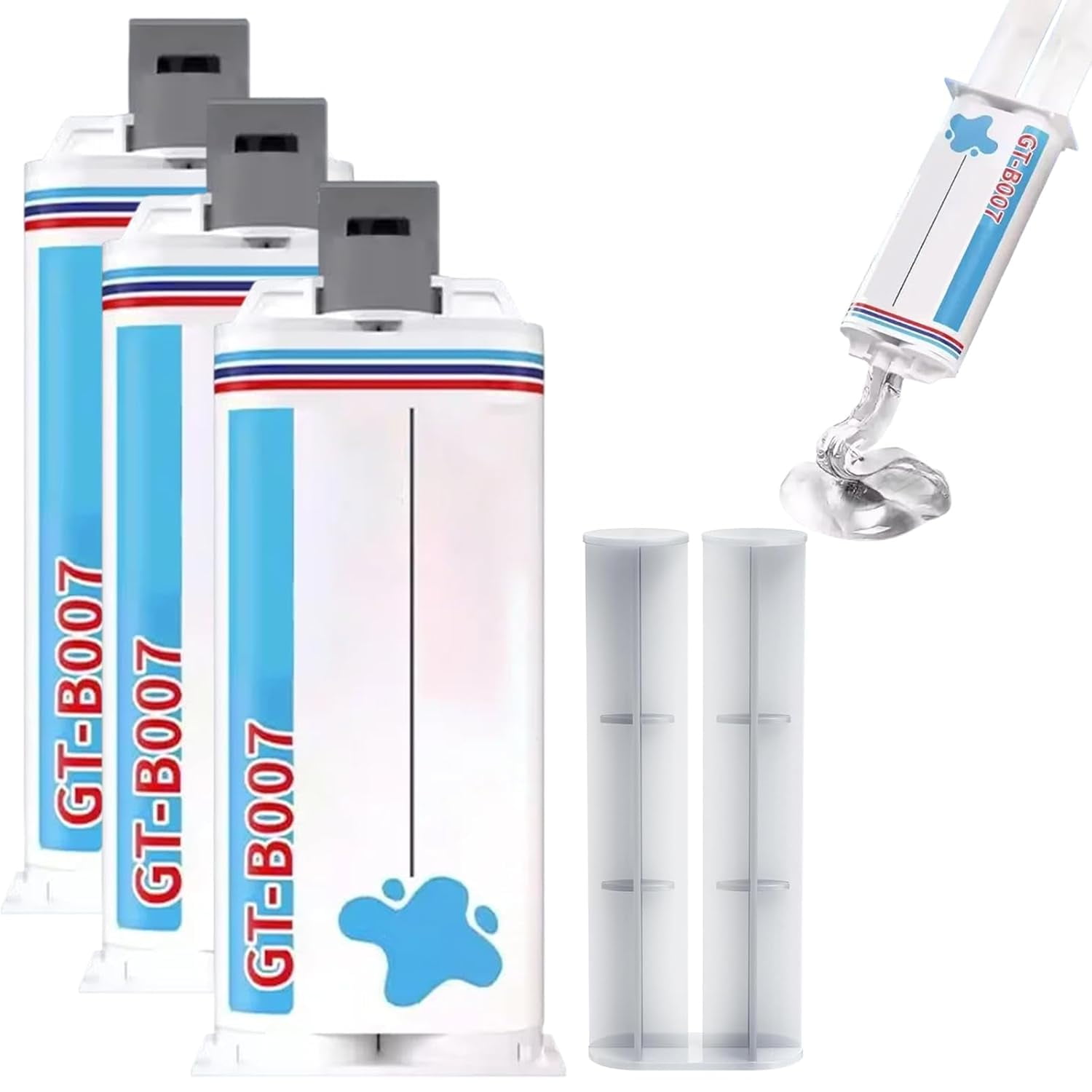 Transparent Epoxy Resin AB Adhesive, Multi-Purpose Adhesive, 5-Minute ...