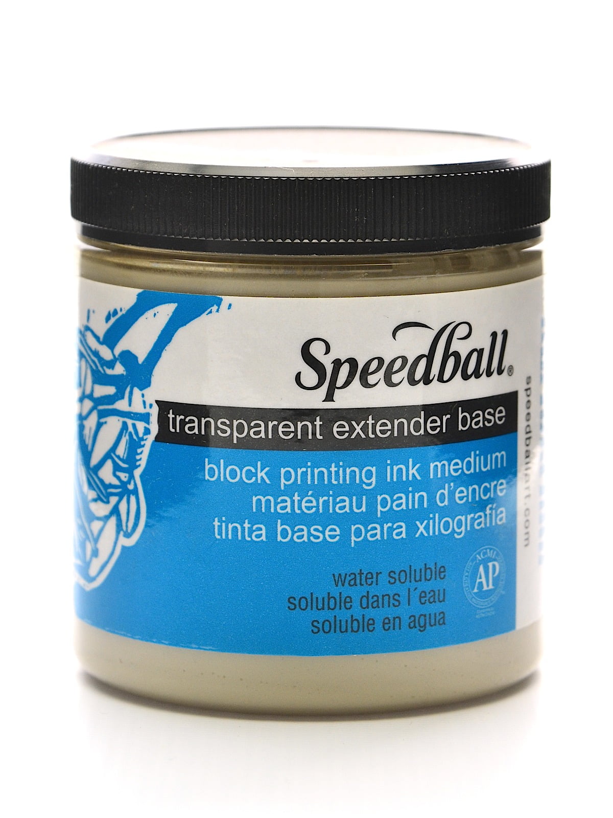 Transparent Extender Base Block Printing Medium 8 oz. (pack of 3 ...