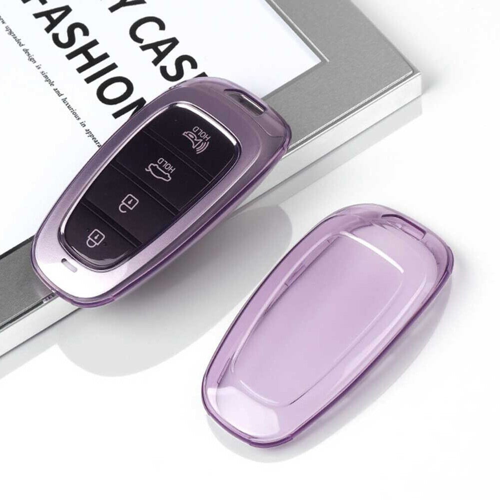 Transparent FOB Case Cover for Hyundai Santa Fe Sonata Tucson Remote ...