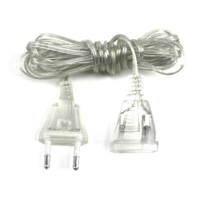 Transparent Fairy Light Extension Cord Portable Clear Line Extender ...