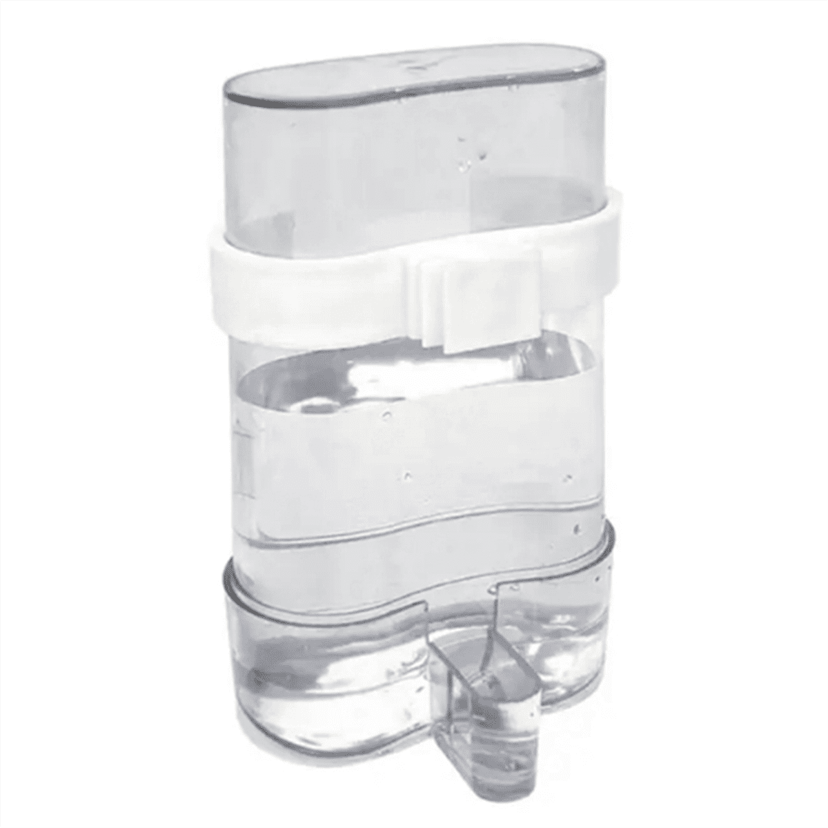 Transparent Feeding Hanging Canary Storage Container Cockatiel Parakeet ...
