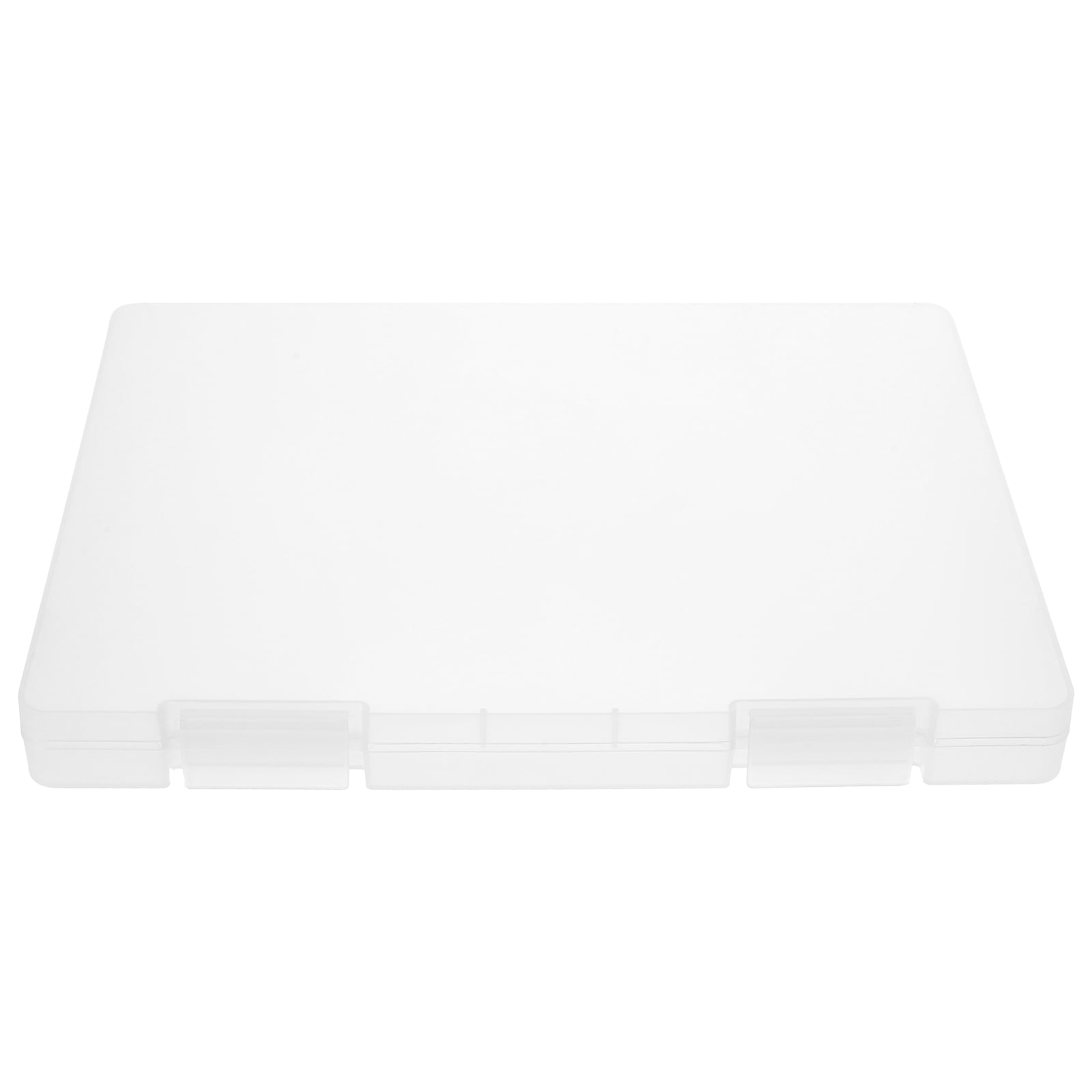 Transparent File Box Project Collapsible Retractable Office White ...