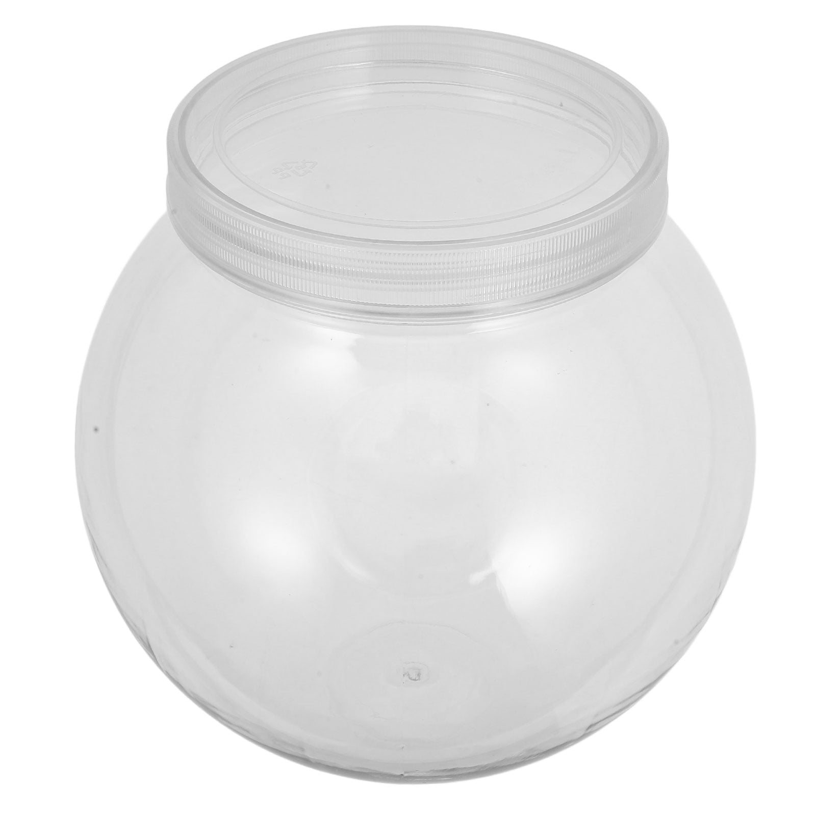 FRCOLOR Small Fish Bowl for Clear Viewing Shatterproof Desktop Aquarium ...