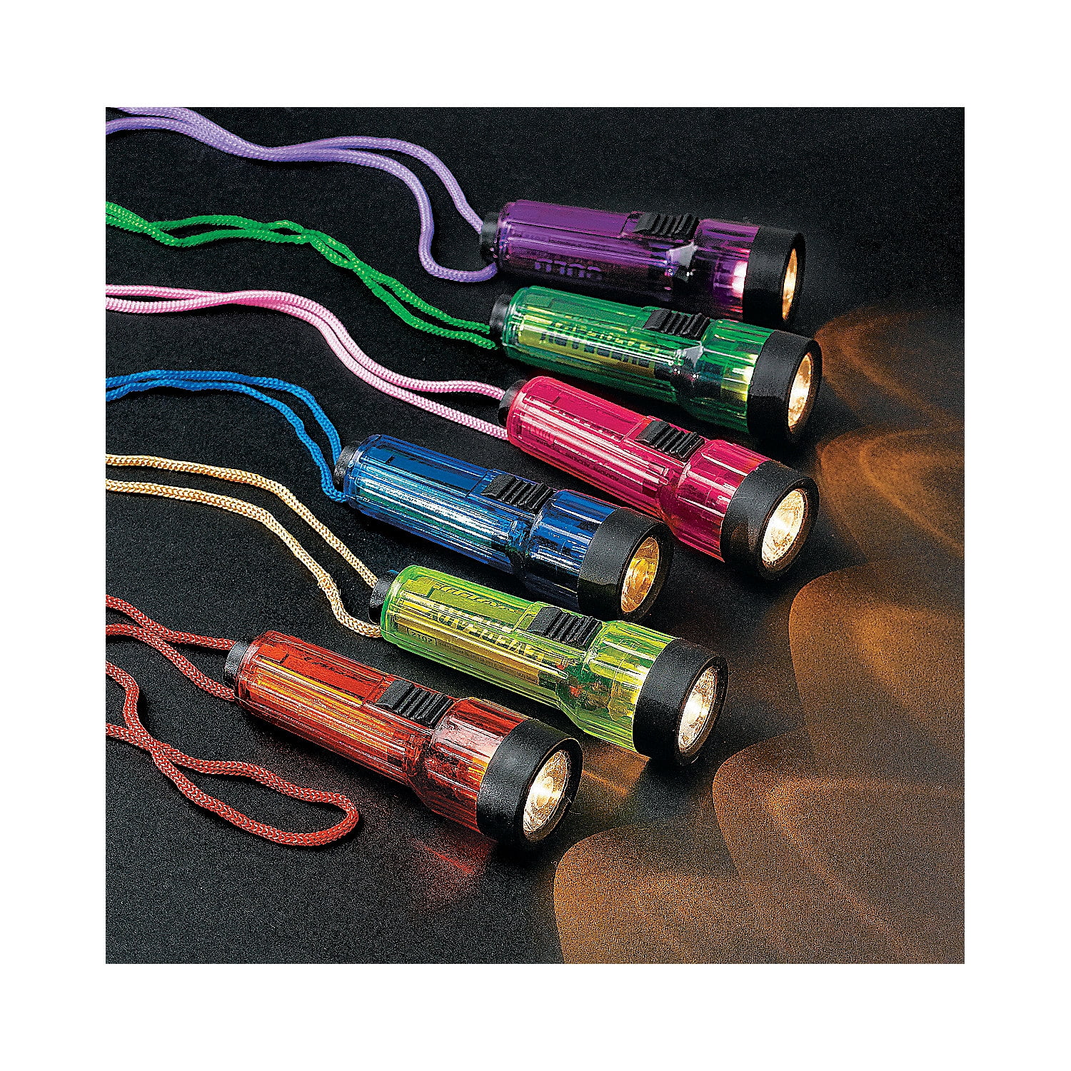 Transparent Flashlight On A Rope - Party Wear - 12 Pieces - Walmart.com