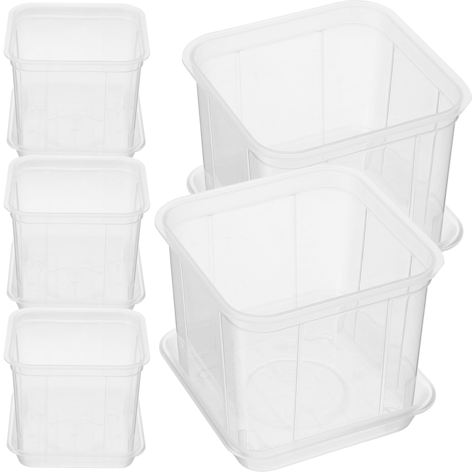 Transparent Flower Pot Garden Supplies Pots for Planting Supply House ...