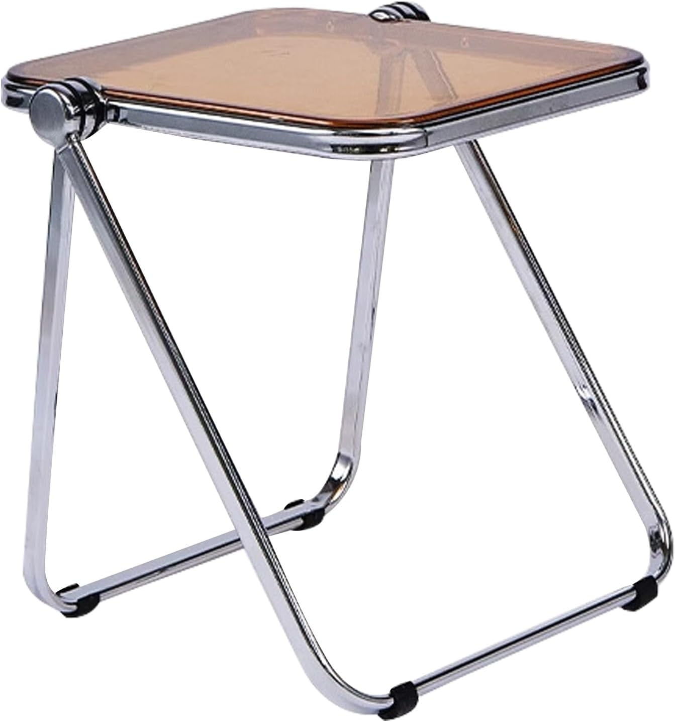 Transparent Folding Table Portable Acrylic Table, Small Work Folding TV ...