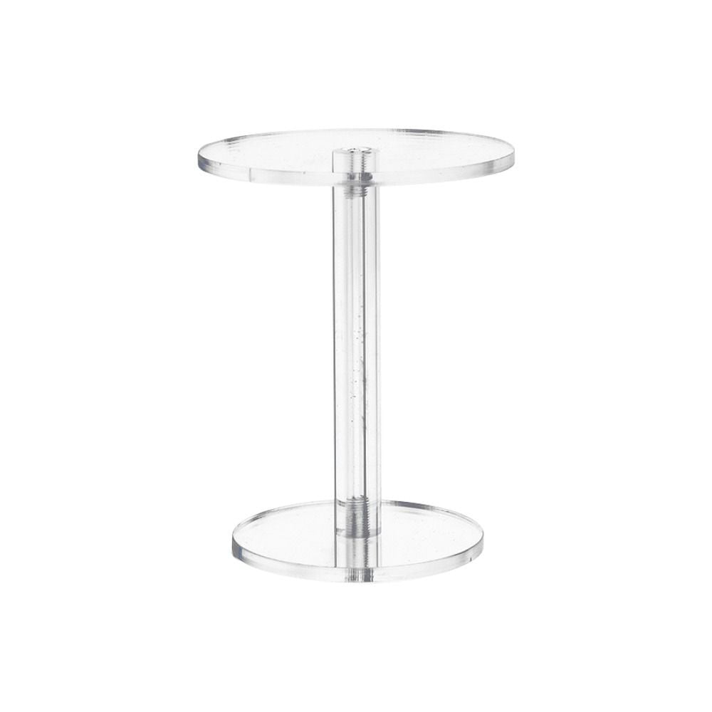 Transparent Frame Round Jewelry Blind Box Display Stand Acrylic Clear ...
