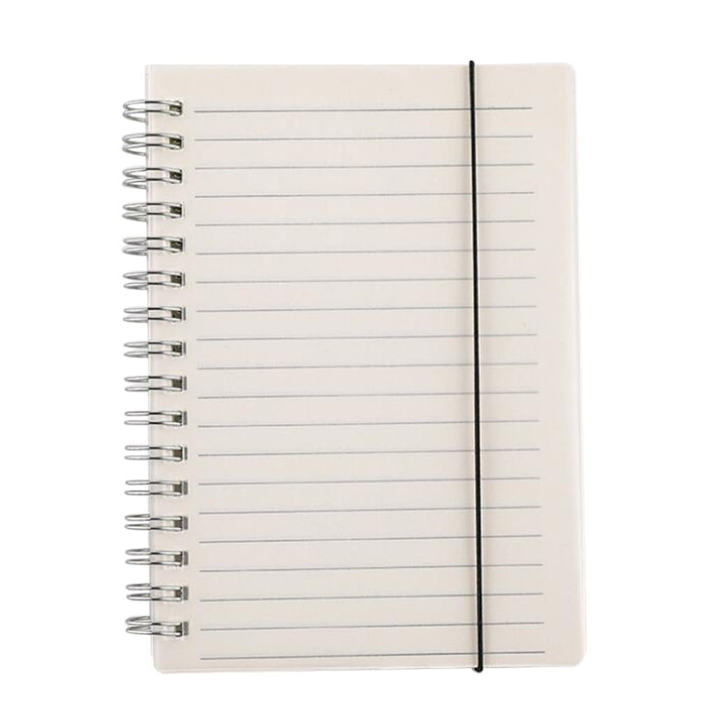 Transparent Frosted Coil Notebook Grid Blank Horizontal Line Dot Matrix ...