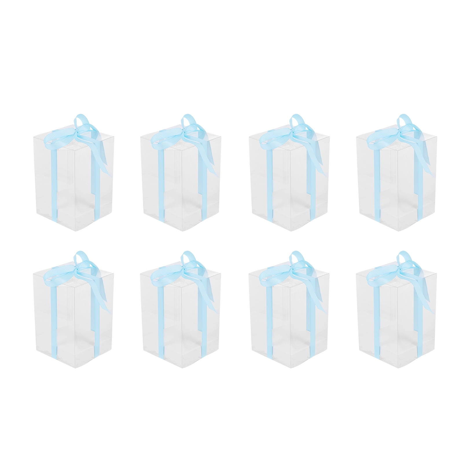 Transparent Gift Box Clear Take Out Clamshell Cupcake Carrier Cube ...